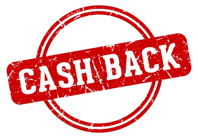 Cash back stock vector. Illustration of money, golden - 120376587