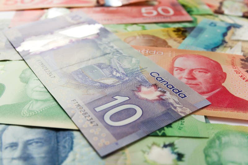 Canadian Cash stock photo. Image of pottery, canada, financial - 8669342