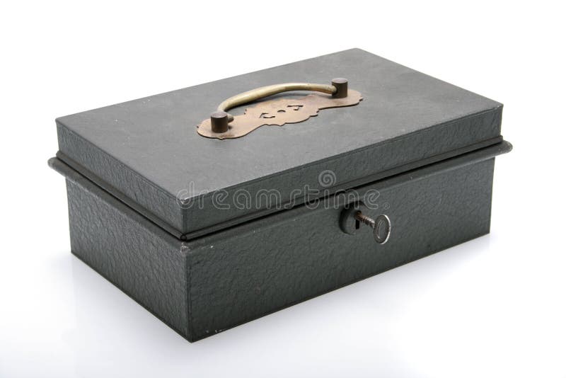 Cash box. stock image. Image of equipment, worn, vintage - 7222593
