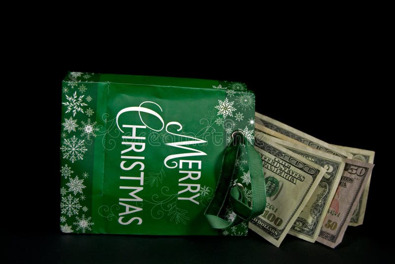 Cash for Christmas stock photo. Image of retail, christmas - 11924184