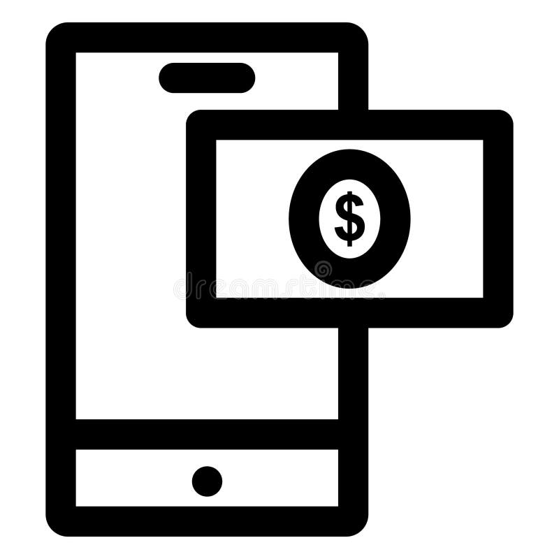 Cash, Clock Bold Vector Icon Which Can Easily Edit Stock Vector ...