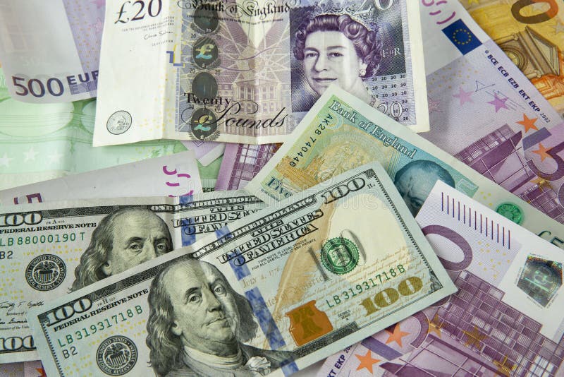 Cash from Different Countries on the Table Editorial Photography ...