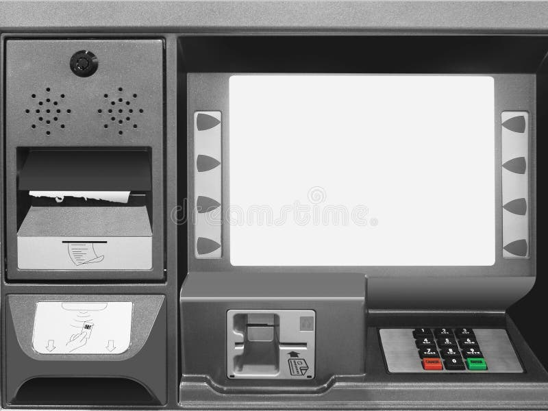 ATM Cash Dispenser stock image. Image of financial, point - 5170815