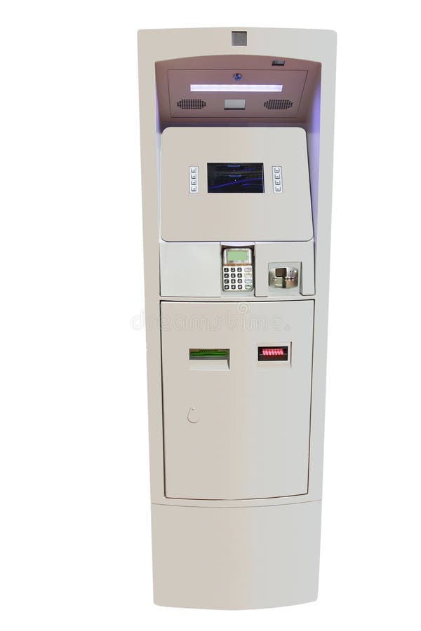 Cash dispenser stock photo. Image of loan, debit, currency - 26363552