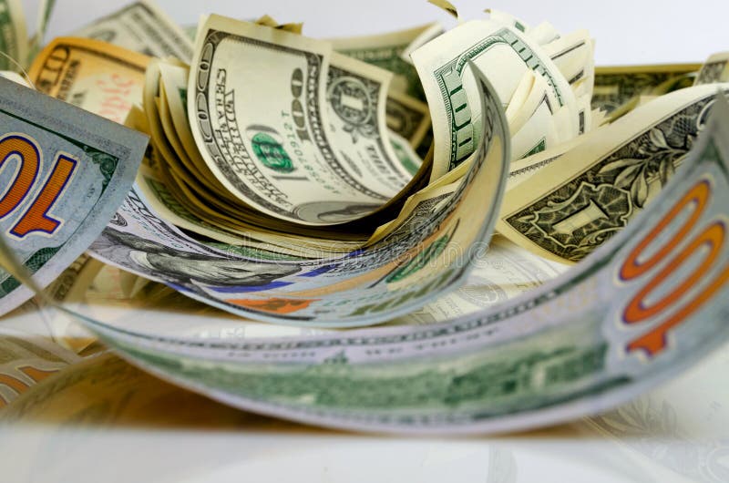 Cash US dollars stock photo. Image of credit, profitability - 154607470