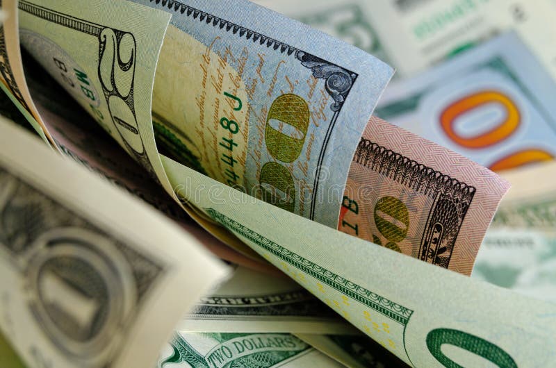 Cash US dollars stock image. Image of cash, profits - 159701819