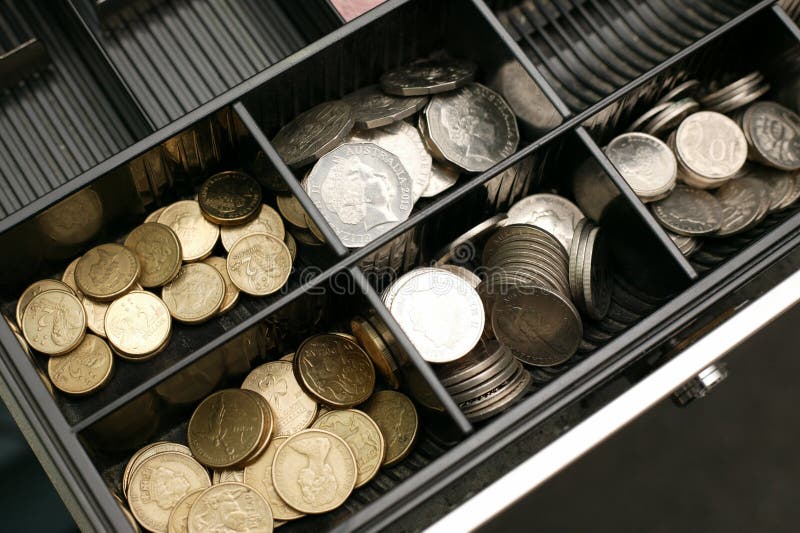 Cash Drawer stock photo. Image of open, empty, isolated - 34200634