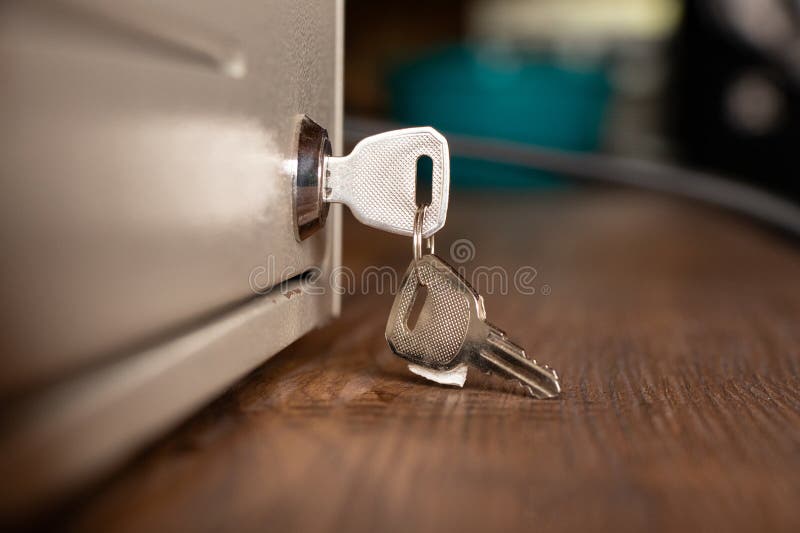 Cash Drawer Keys on Table, Cash Drawer Stock Photo - Image of office ...