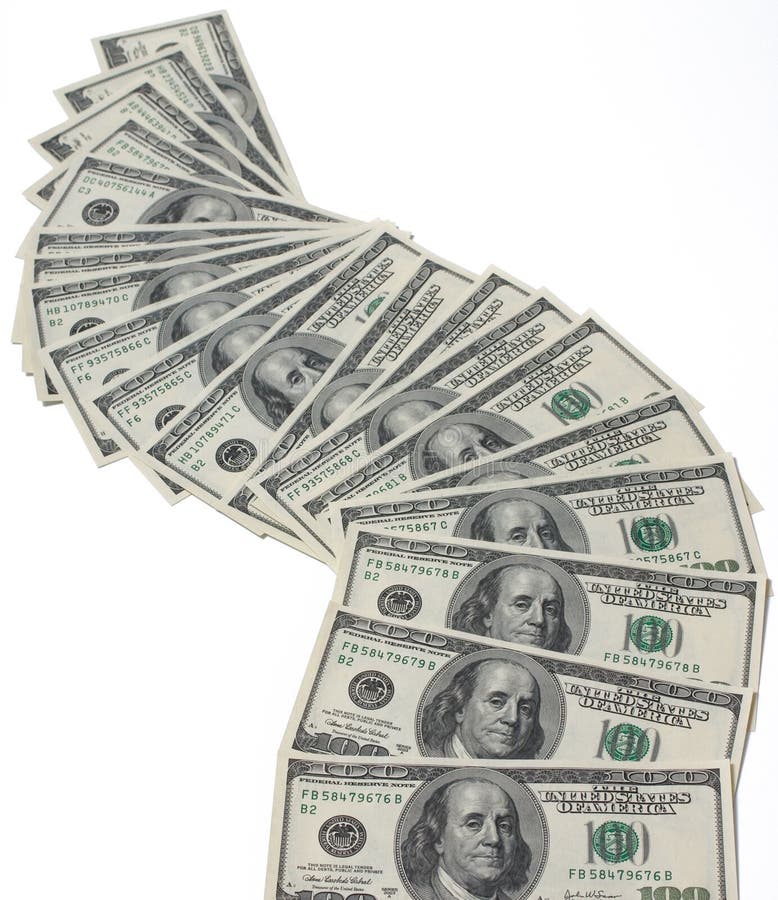 Stack of 20 dollar bills stock photo. Image of fortune - 2562612