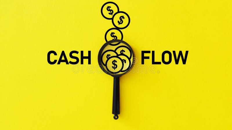 Cash Flow Control is Shown Using the Text Stock Image - Image of expert ...