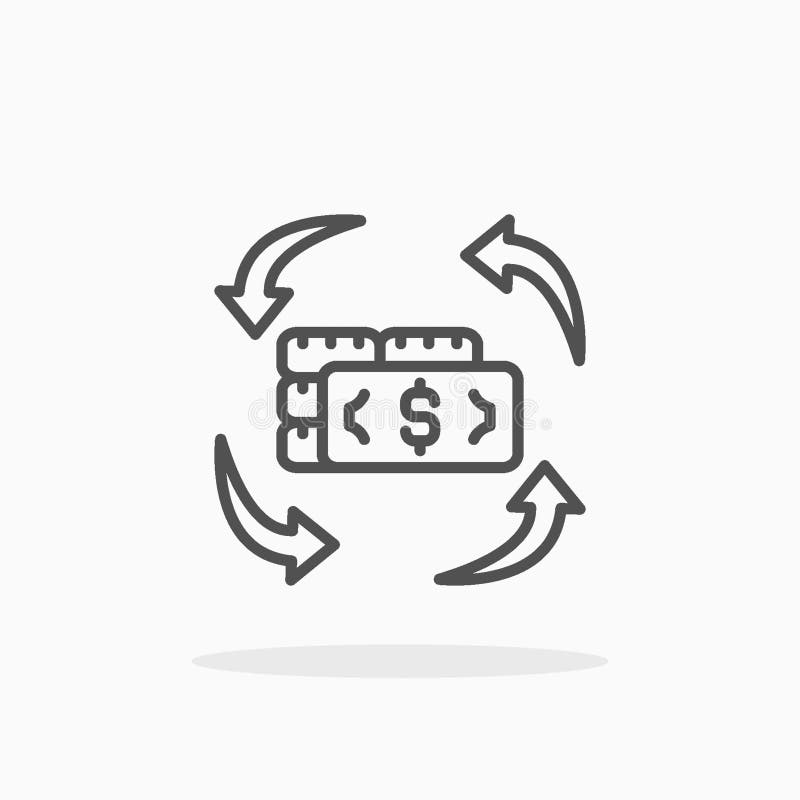 Cash Flow Icon Stock Illustrations – 5,448 Cash Flow Icon Stock ...