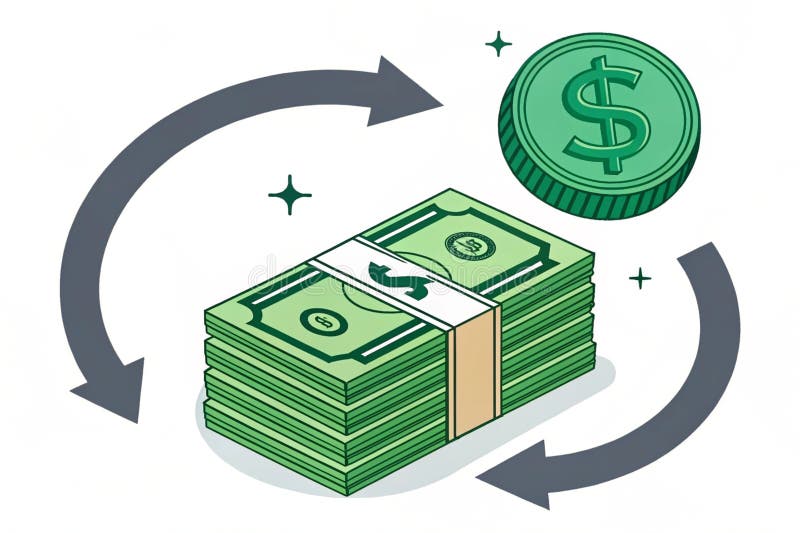 Cash Flow Management Financial Report with Charts and Graphs Showing ...