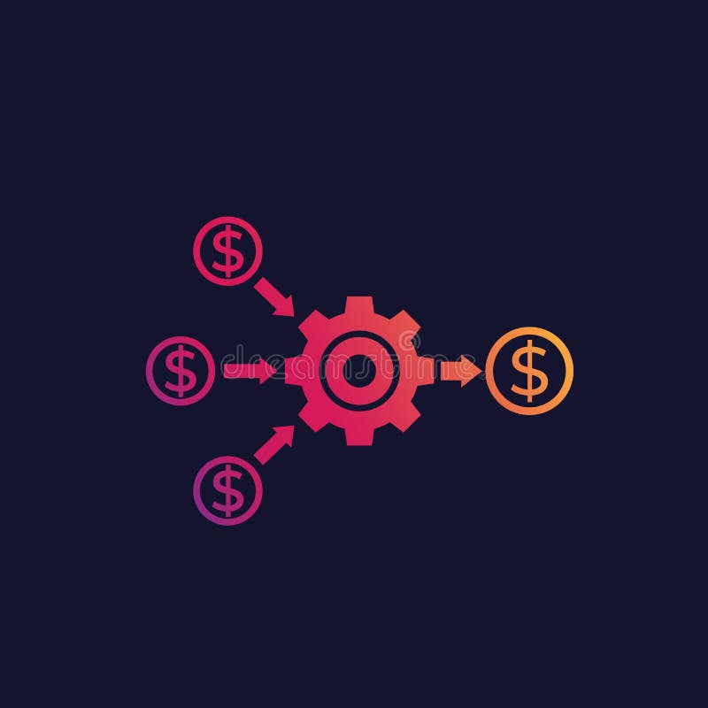 Cash Flow Optimization, Vector Stock Vector - Illustration of ...