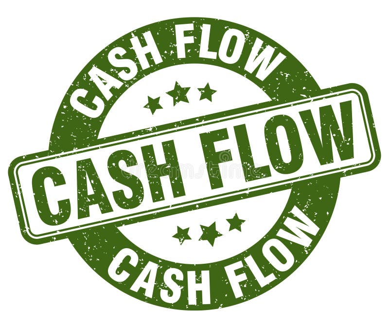 Cash Flow Stamp. Cash Flow Label. Round Grunge Sign Stock Vector ...