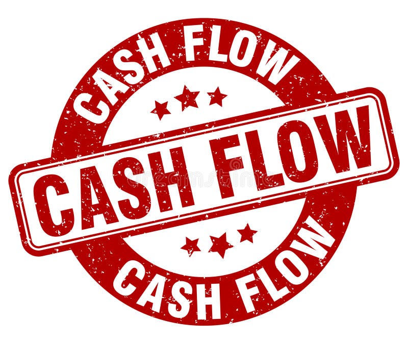 Cash Flow Stamp. Cash Flow Label. Round Grunge Sign Stock Vector ...