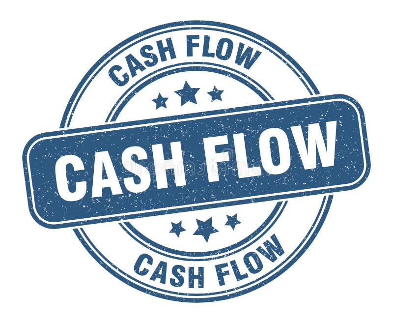 Cash Flow Stamp. Cash Flow Round Grunge Sign Stock Vector ...