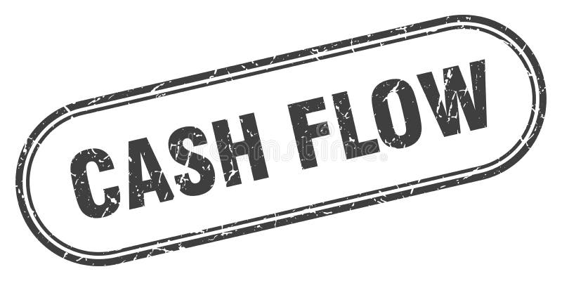 Cash Flow Round Ribbon Isolated Label. Cash Flow Sign. Stock Vector ...