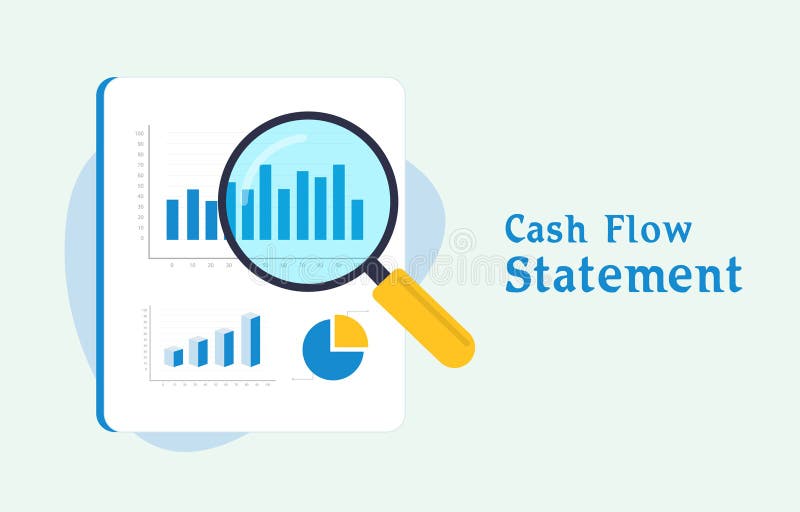 Cash Flow Statement - Financial Business Concept Illustration with ...