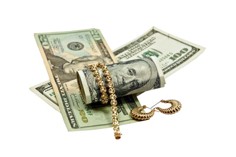 Cash for Gold Jewlery Concept Stock Image - Image of concept, financial ...