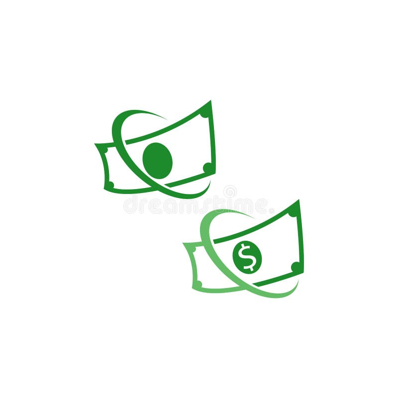 Cash Logo Icon Design Vector Illustration Stock Vector - Illustration ...