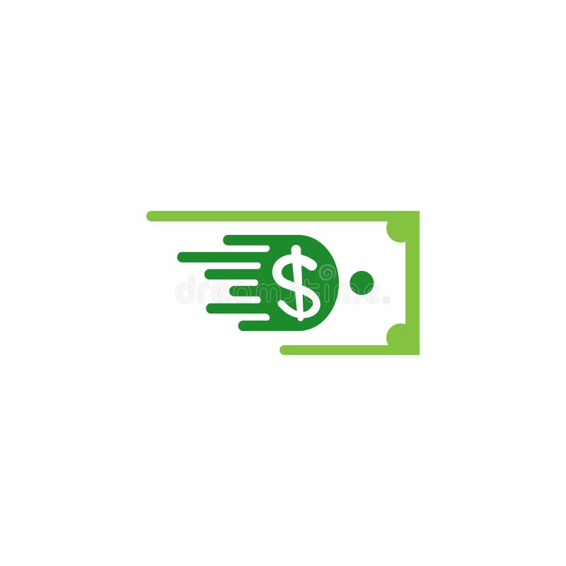Cash Logo Icon Design Vector Illustration Stock Vector - Illustration ...