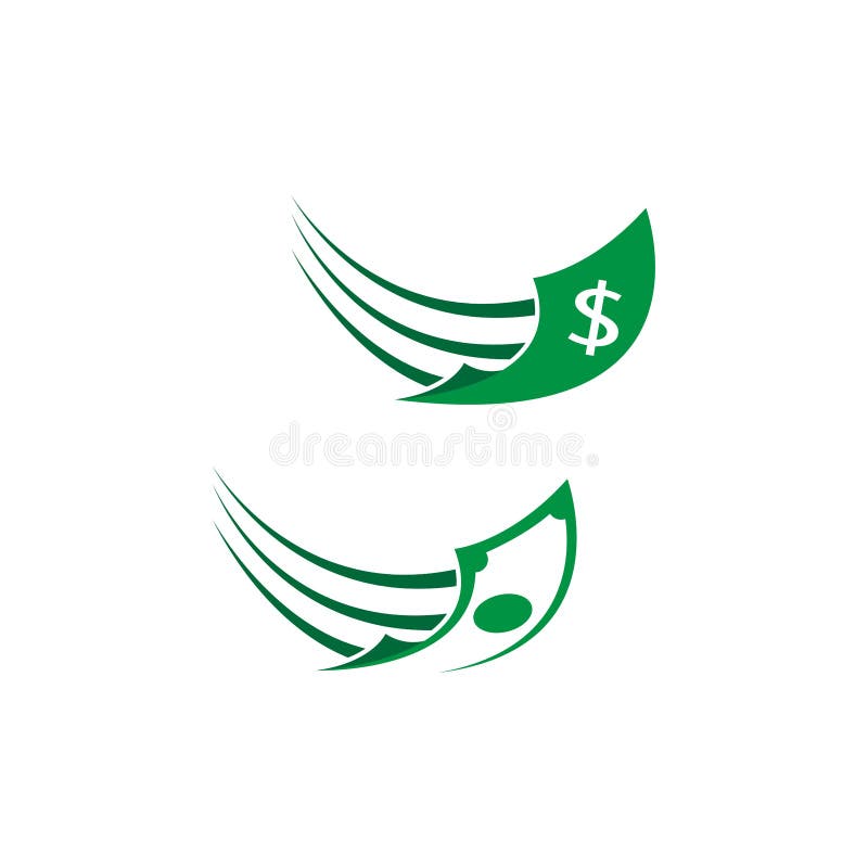 Cash Logo Icon Design Vector Illustration Stock Vector - Illustration ...
