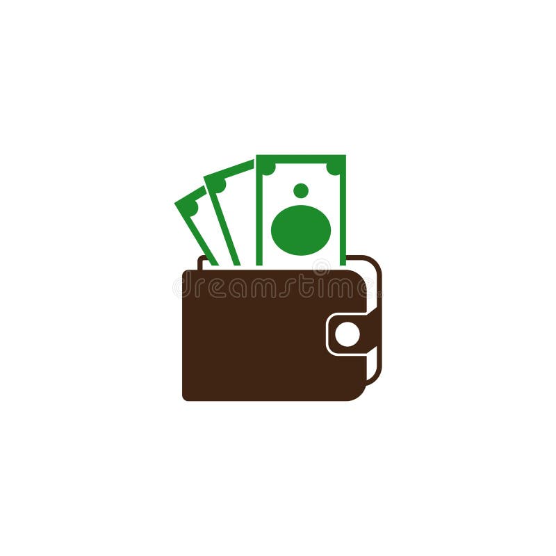 Cash Logo Icon Design Vector Illustration Stock Vector - Illustration ...