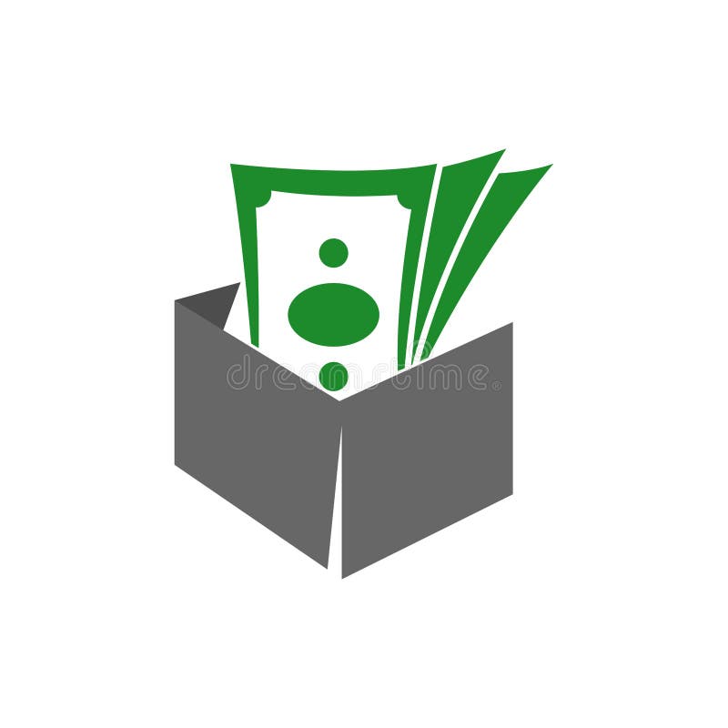 Cash Logo Icon Design Vector Illustration Stock Vector - Illustration ...