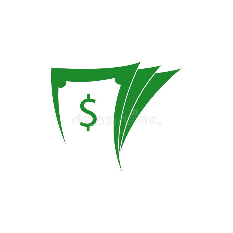 Cash Logo Icon Design Vector Illustration Stock Vector - Illustration ...