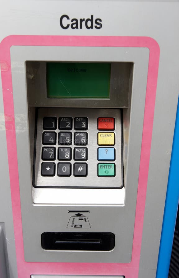 Cash machine stock photo. Image of buttons, card, keypad - 19418368