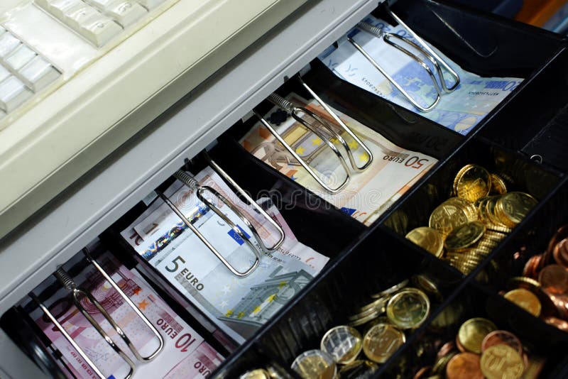 Cash machine stock image. Image of banknotes, money, euro - 4869849