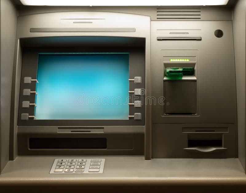 Cash Machine stock image. Image of accessibility, outdoors - 9606083