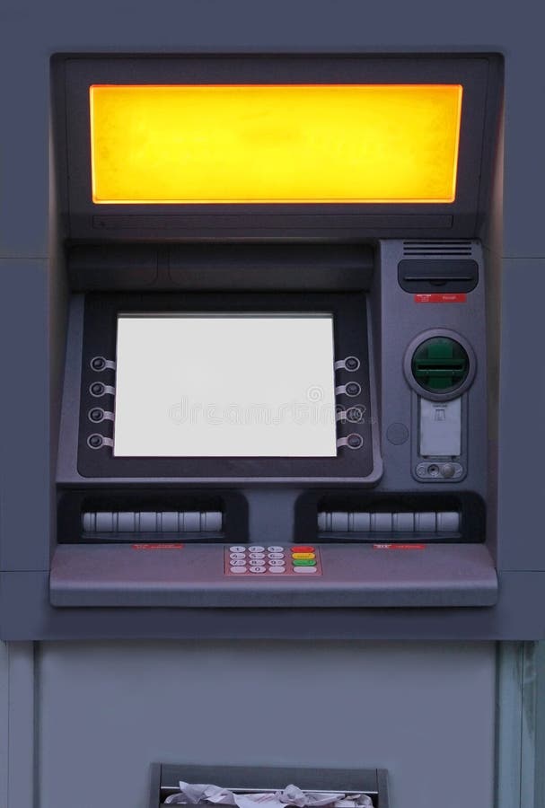 Cash machine stock image. Image of security, automatic - 36695407