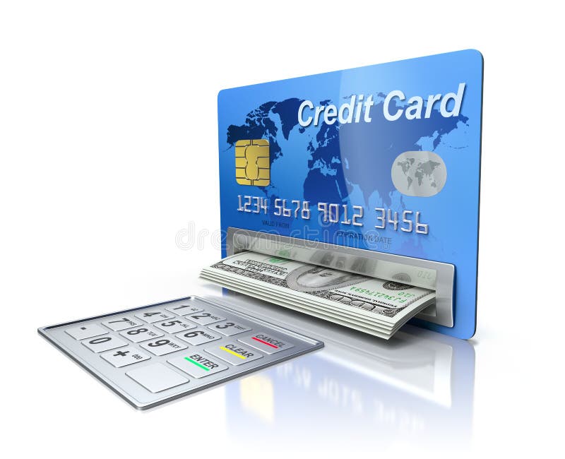 Credit Card stock illustration. Illustration of order - 2016519