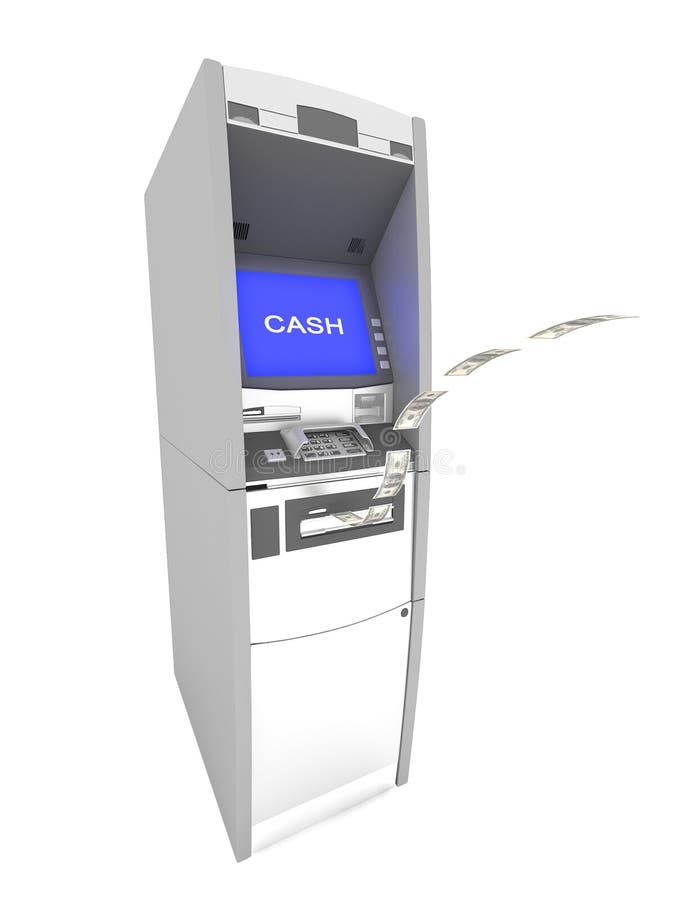 Cash machine di BANCOMAT immagine stock. Immagine di acquisto - 51270631