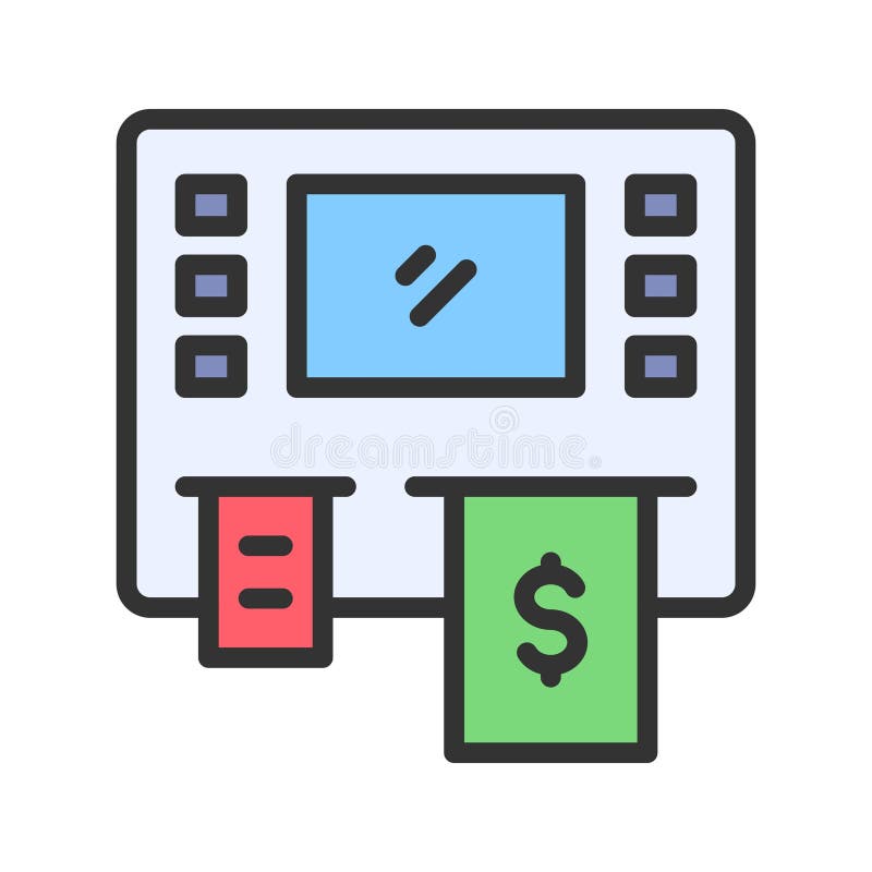Cashwithdrawal Stock Illustrations – 17 Cashwithdrawal Stock ...