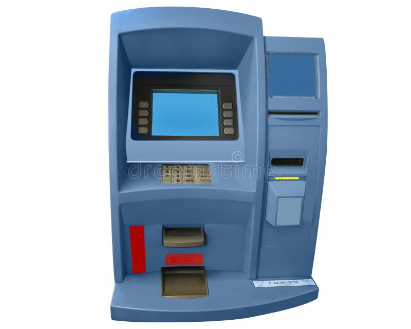 Cash dispenser stock photo. Image of loan, debit, currency - 26363552