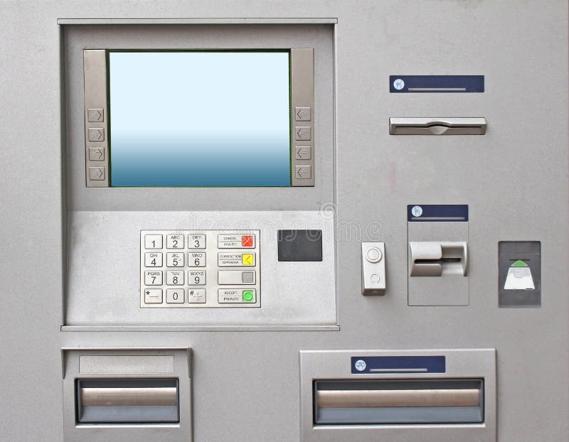 Cash machine stock image. Image of finance, withdrawal - 40817215