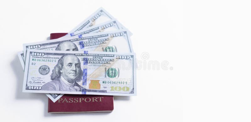 Cash Notes and Passport. Tourism Concept Stock Image - Image of ...