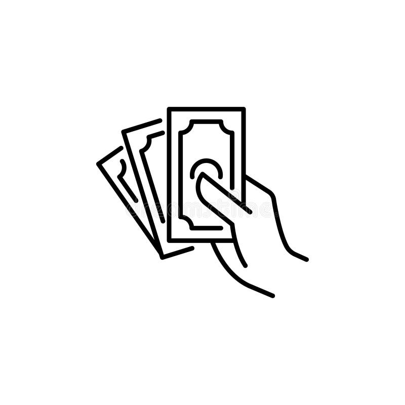 Cash Payment Icon stock illustration. Illustration of earnings - 379742384