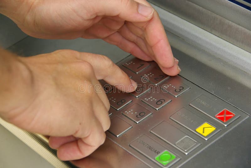 Cash point 07 stock image. Image of machine, identification - 5293755