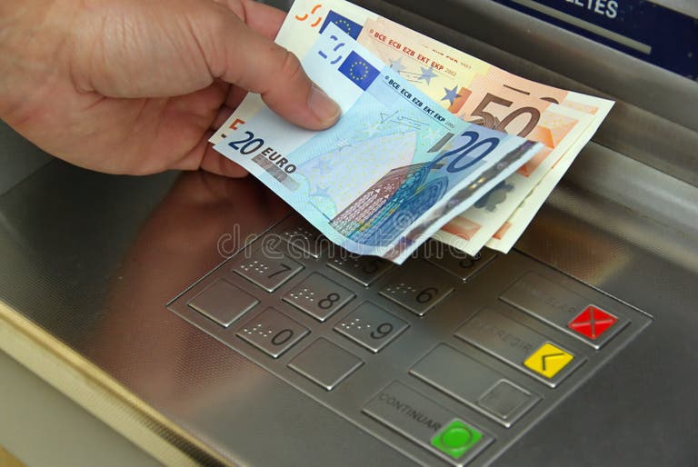 Cash point 13 stock photo. Image of euro, draw, keypad - 5293784