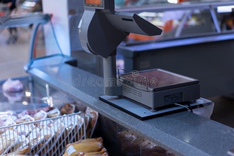 Cash register in the store stock image. Image of female - 167403127