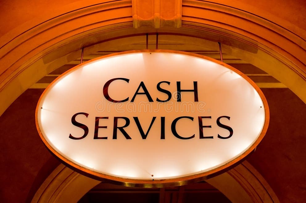 Cash services editorial stock image. Image of success - 7279524
