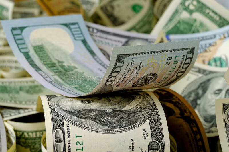 Cash US dollars stock image. Image of payments, cashing - 154607279