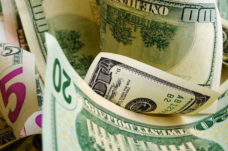 Cash US dollars. stock image. Image of funds, dollar - 78801747