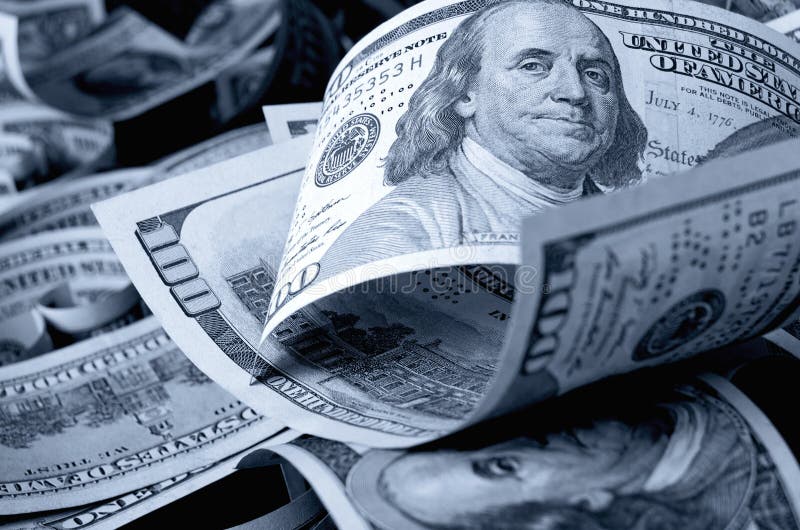 Cash US dollars. stock image. Image of dollar, finance - 85078431