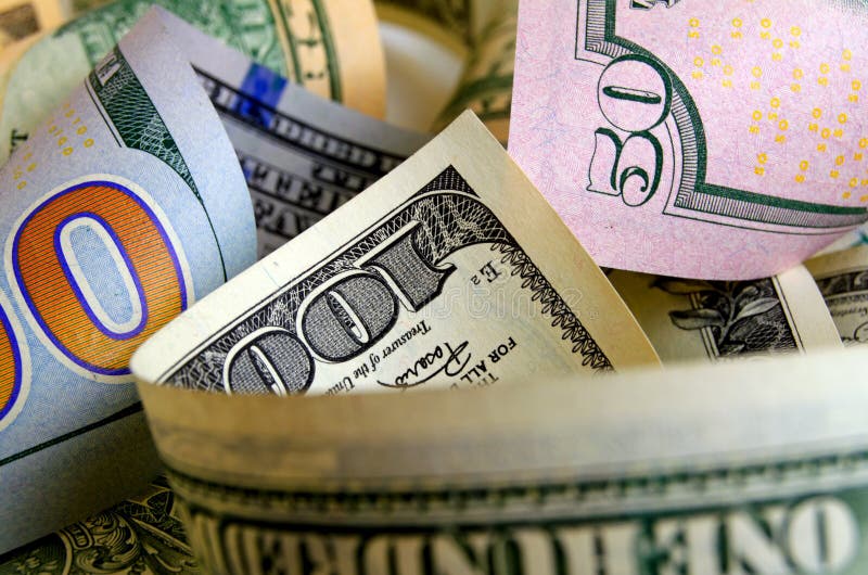 Cash US dollars. stock photo. Image of financial, dollar - 86363472