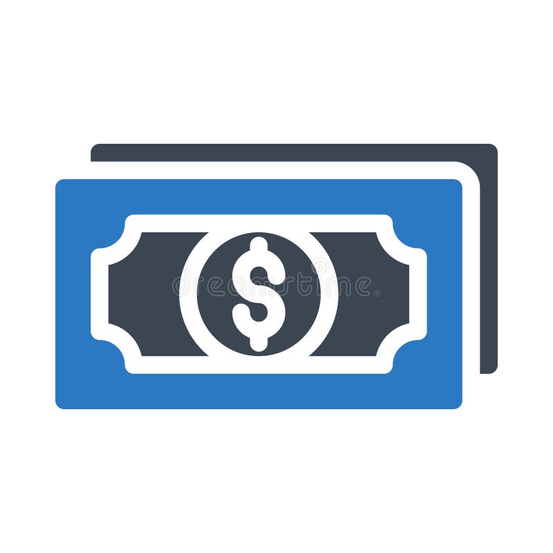 Cash Vector Color Line Icon Stock Vector - Illustration of payment ...