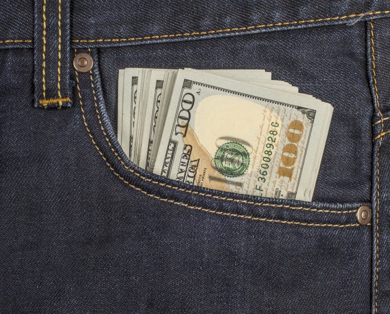 Cash in your pocket stock image. Image of earnings, produce - 50698249